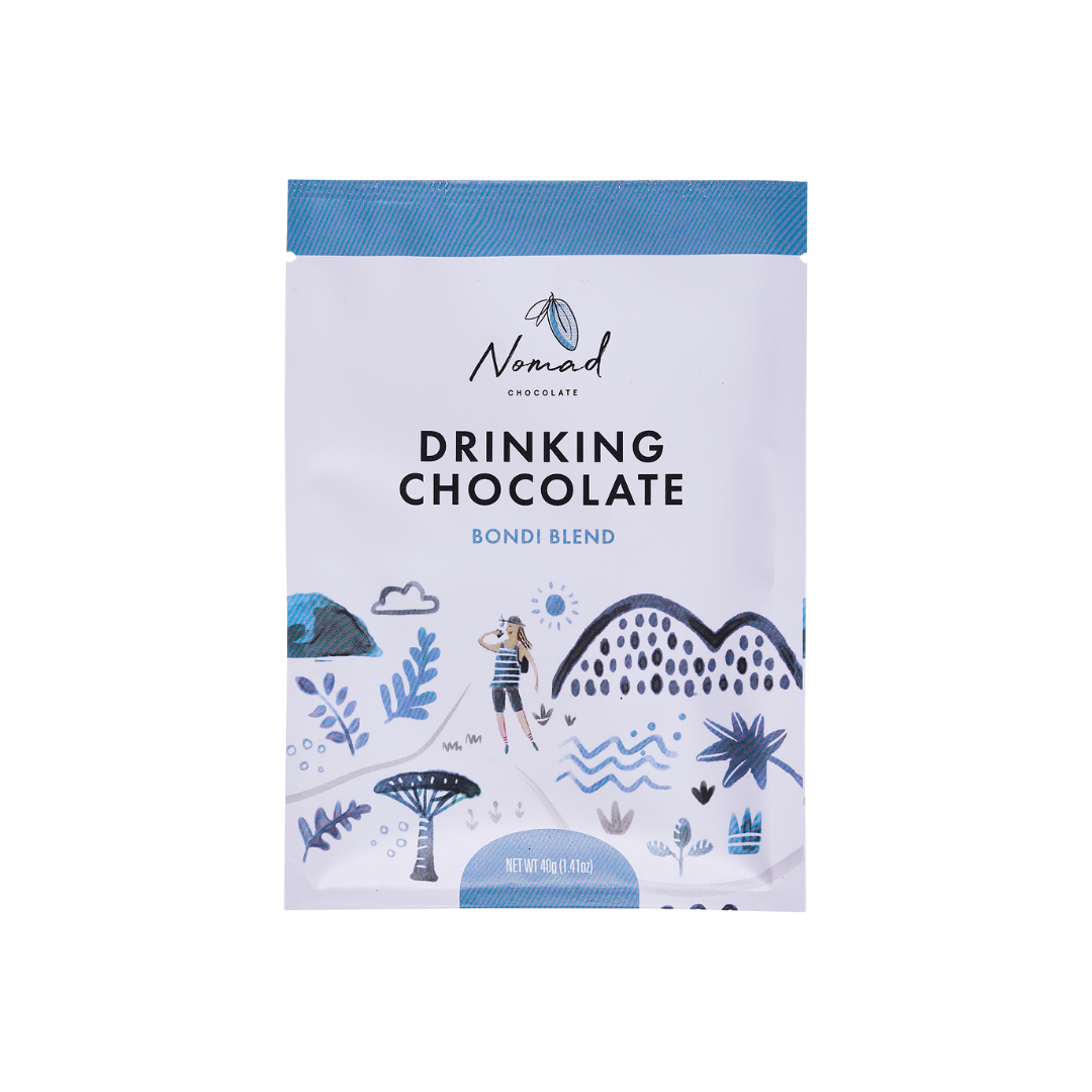 Vegan Hot Chocolate - Bondi Blend | Nomad Chocolate
